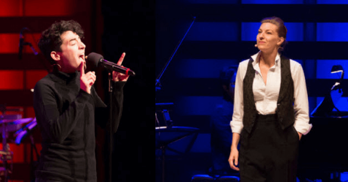 Sara Farb and Maev Beaty in UNCOVERED: Joni Mitchell & Carole King ...