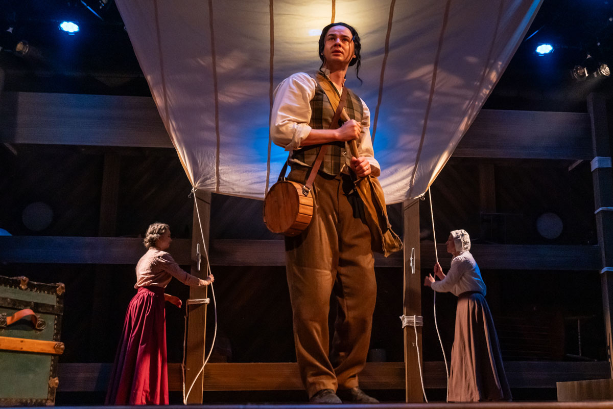 Landon Doak and members of the company_Photo Lyon Smith_Blyth Festival ...